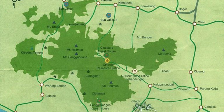 Tempat Wisata di Taman Nasional Gunung Halimun Salak